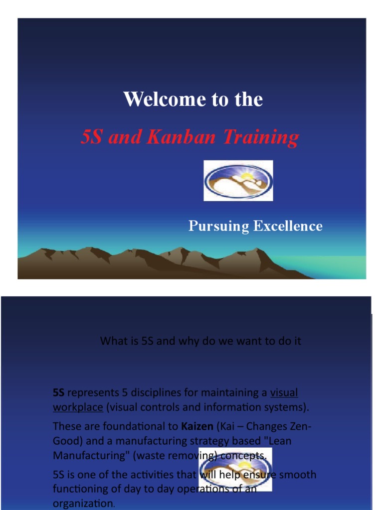 5S Training | PDF | Business