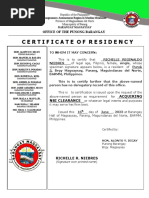 Calamity Certification | PDF