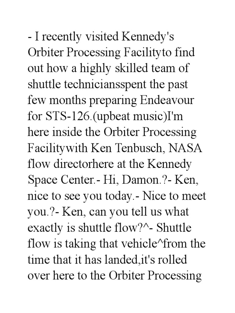 Shuttle Flow Insights with Ken Tenbusch | PDF | Social Science