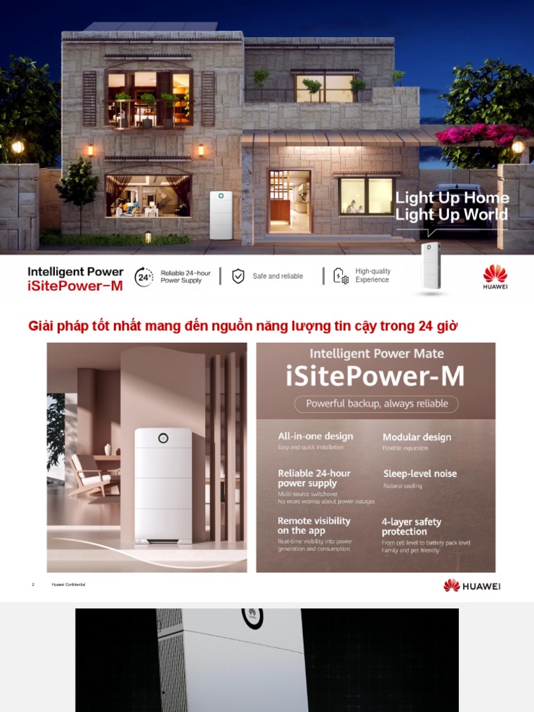 (VN) iSitePower-M Intelligent Power Mate Main Slides-20230508 | PDF