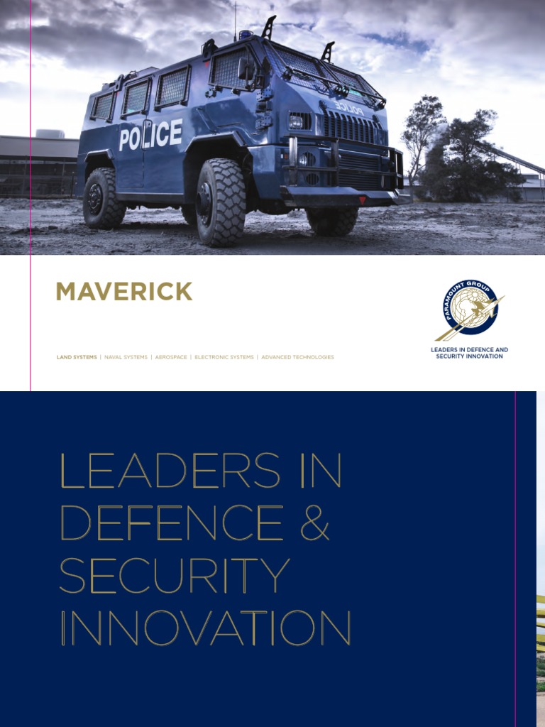 Maverick Brochure SML | PDF | Gun Turret | Vehicles