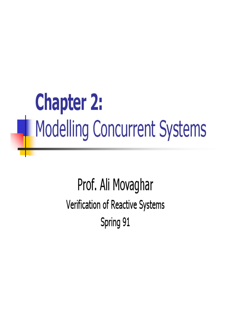 Ch2 Modelling Concurrent Systems Pdf Concurrent Computing Communication