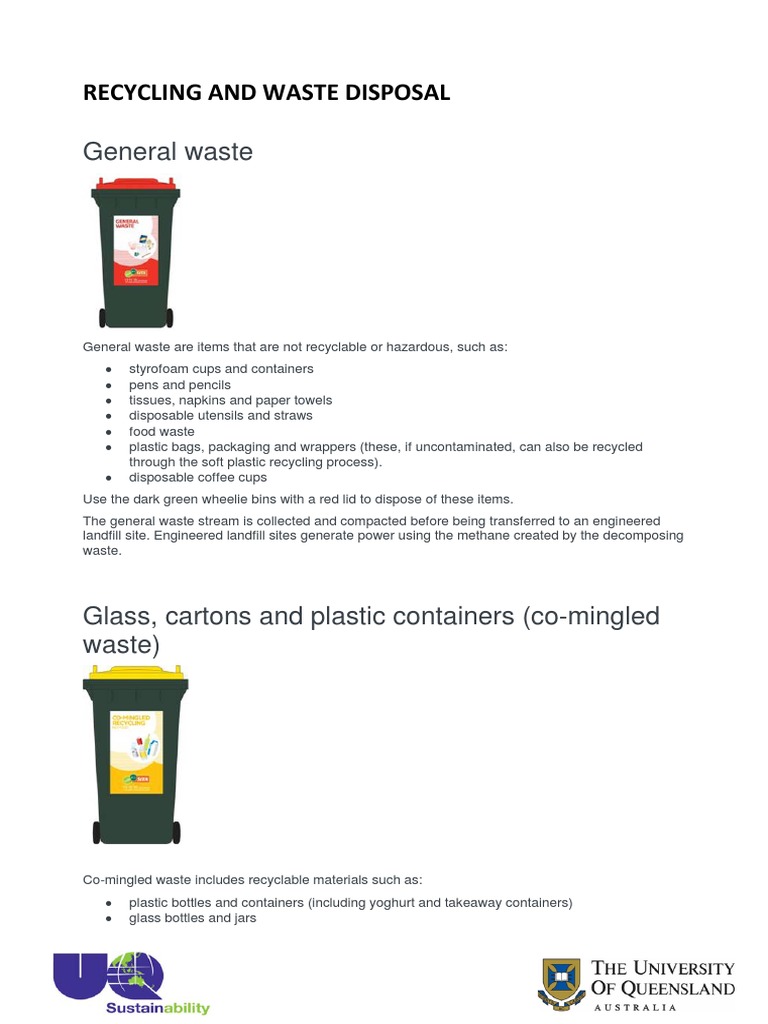 Waste Disposal | PDF | Waste | Recycling