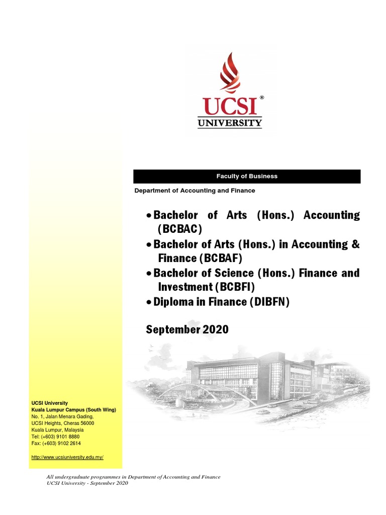 Orientation Kits Sept. 2020 Intake | PDF | Course Credit | Accounting