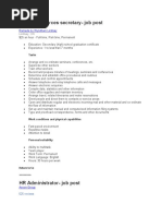 Office Boy Job Description: Duties and Responsibilities | PDF