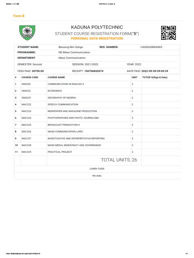 KADPOLY - Form Blessing | PDF | Entertainment | Public Sphere