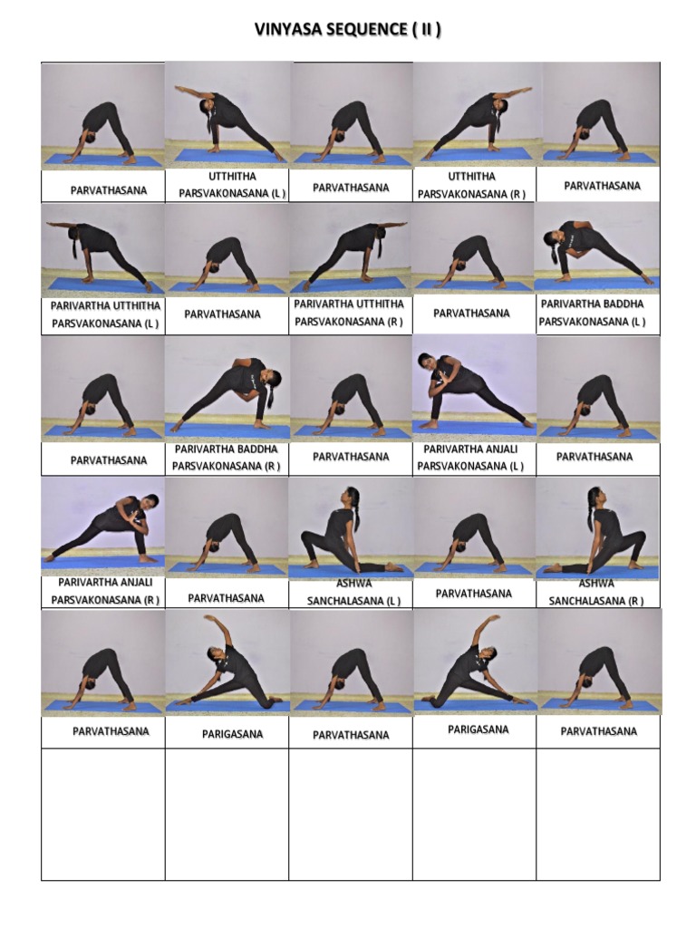 Vinyasa Sequence | PDF