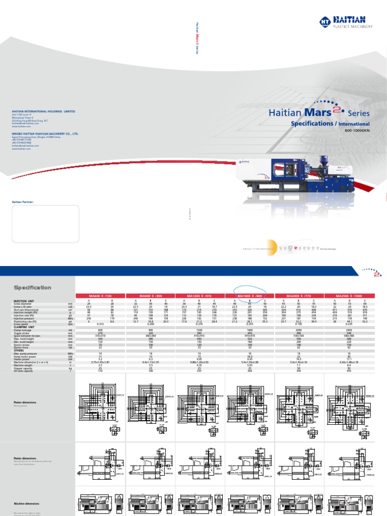 Haitian Machine | PDF | Manufactured Goods | Industrial Processes