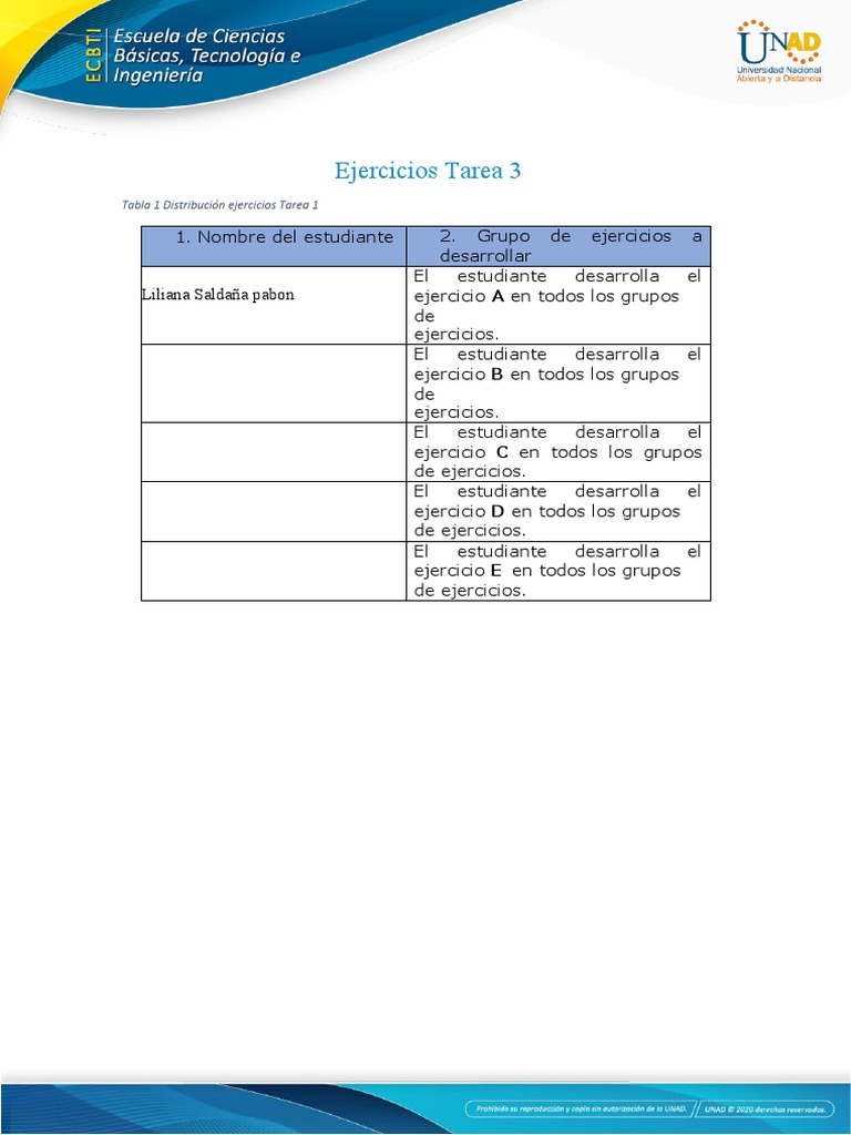 Anexo 7 - Ejercicios Tarea 3 | PDF | Proposición | Argumento