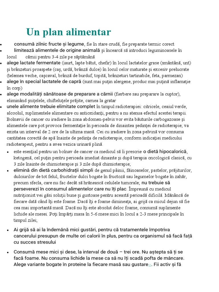 Alimente Cancer | PDF
