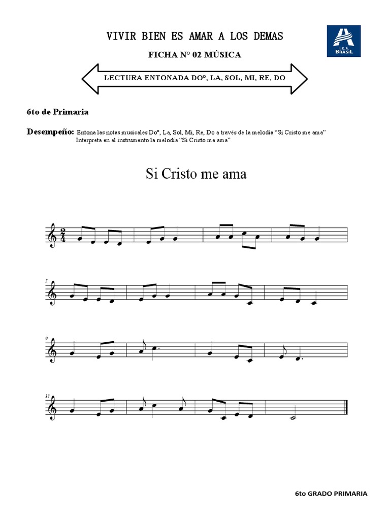 Si Cristo Me Ama | PDF