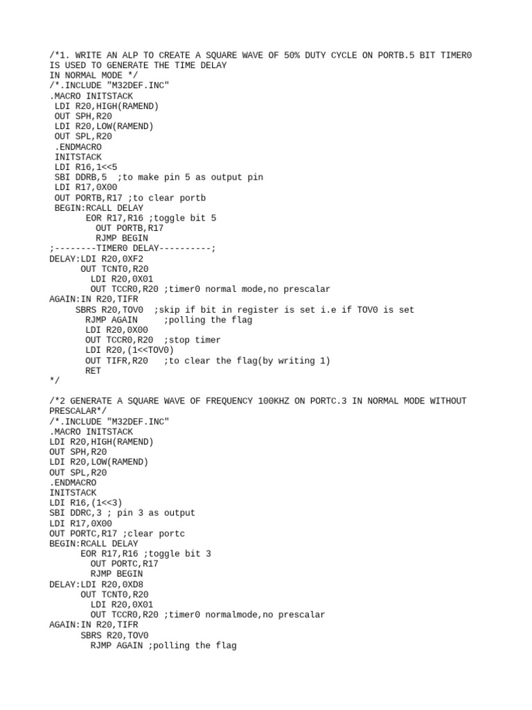 Timerss Prac | PDF | Computer Engineering | Computer Architecture