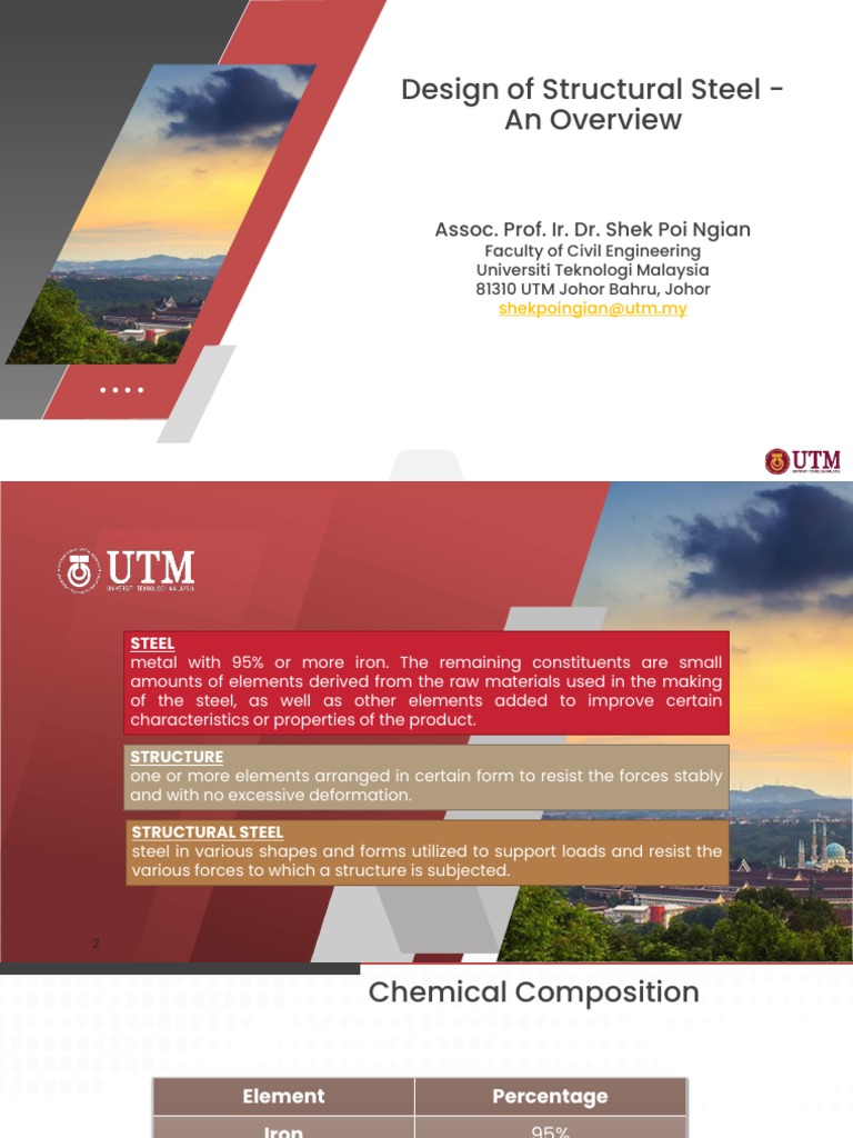 Chapter 1 - Introduction to Steel Design | PDF | Civil Engineering ...