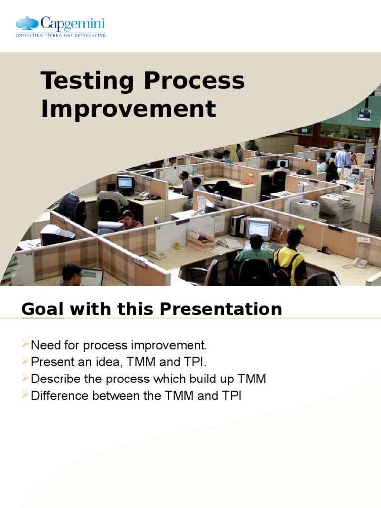 Testing Process Improvement | PDF | Product Lifecycle | Goal
