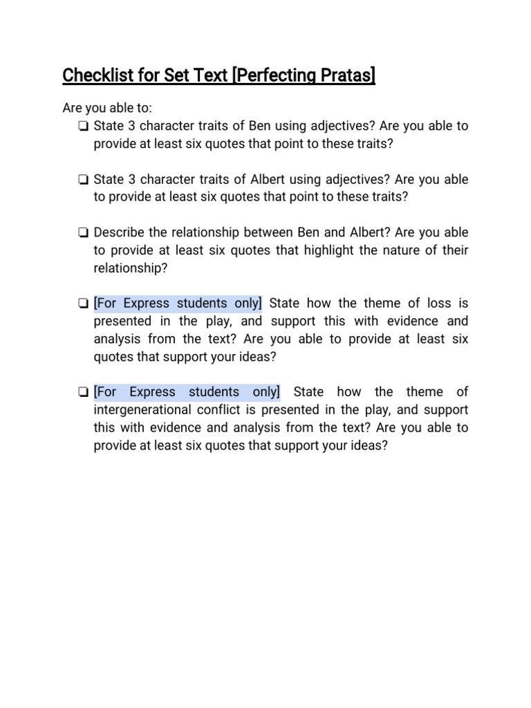 Revision for Perfecting Pratas and Unseen Poetry (1) (1) | PDF