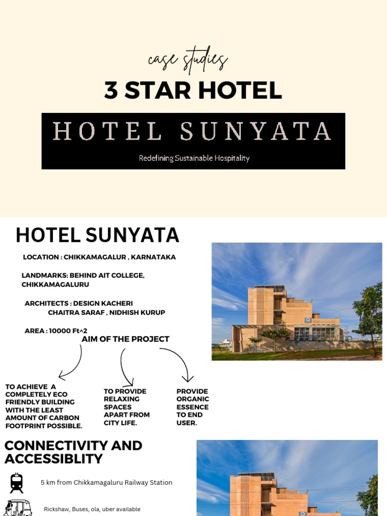 Hotel Sunyata Case Study | PDF | Water | Solar Energy