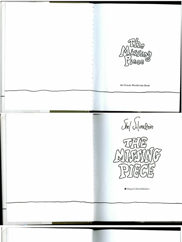 Shel Silverstein - Kids The Missing Piece | PDF | News Corporation Subsidiaries | Books