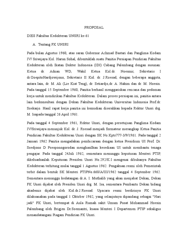 Dies Natalis 61 | PDF