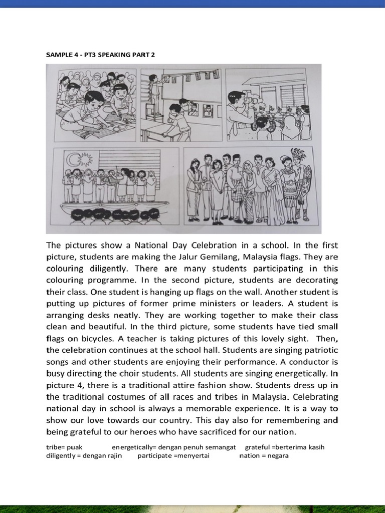 Pt3 Speaking Part 2 | PDF