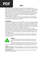 MTRCB Film Rating Classifications | PDF | Justice | Crime & Violence