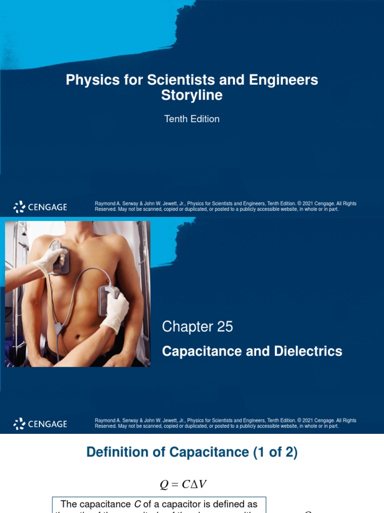 CH 25 | PDF | Capacitance | Capacitor