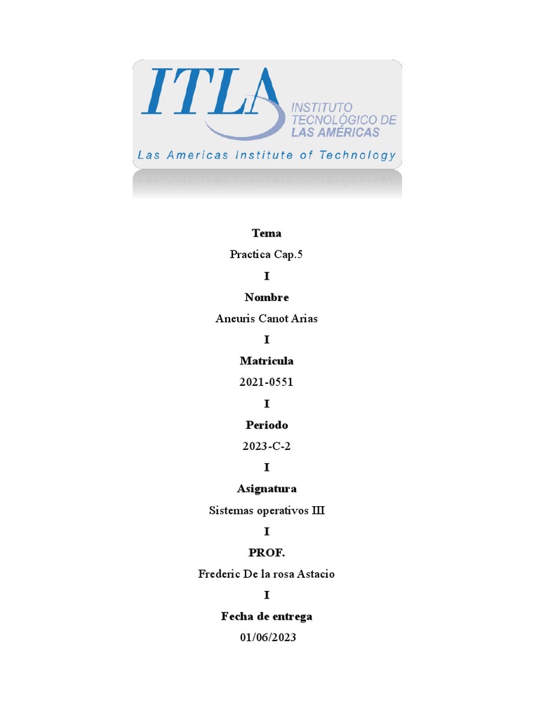 Practica Cap5 SO3 | PDF
