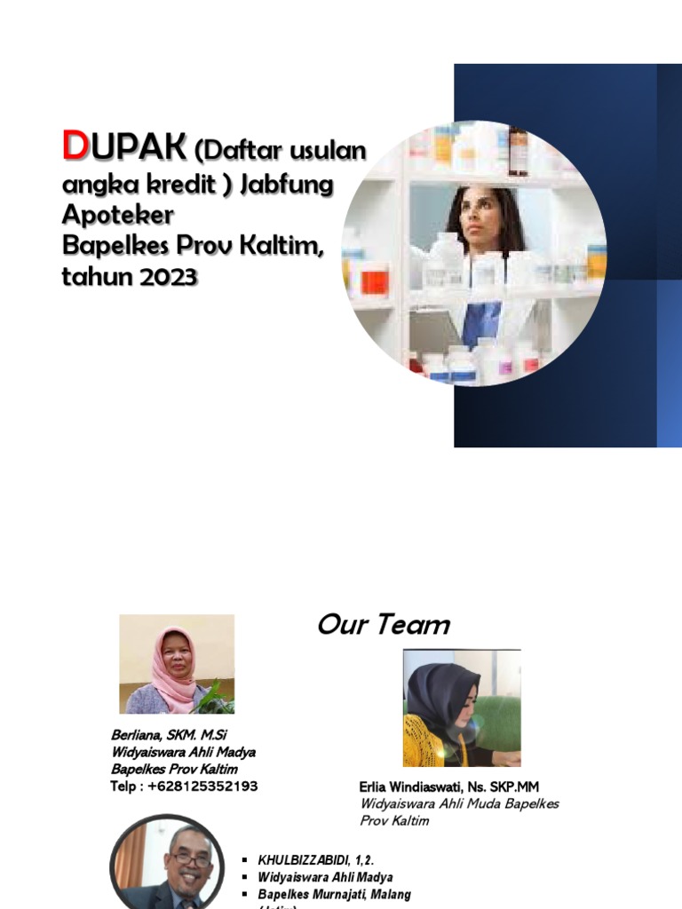 Penyusunan Dupak JF Apt | PDF | Bisnis