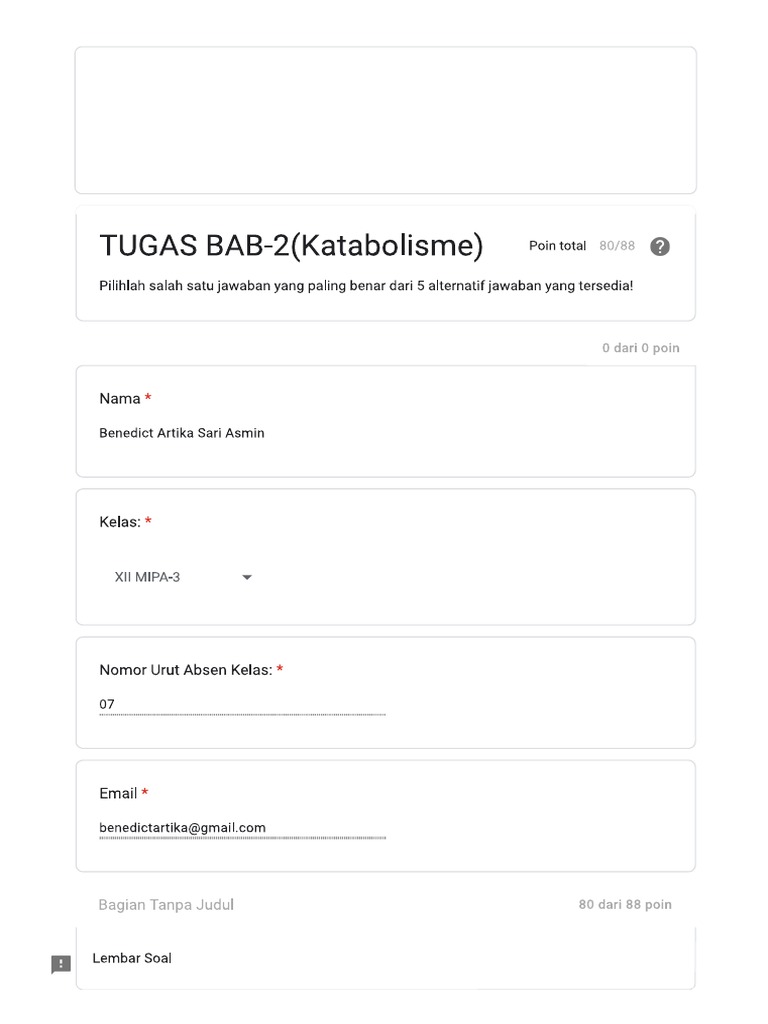 Kata Form Hasil | PDF