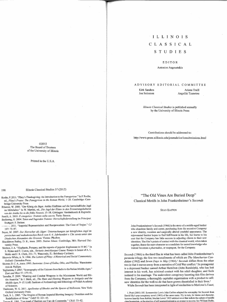 The Old Vines Are Buried Deep Classical | PDF