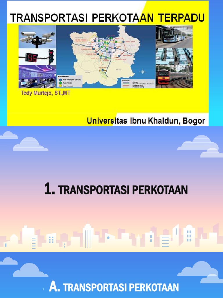 Transportasi Perkotaan | PDF