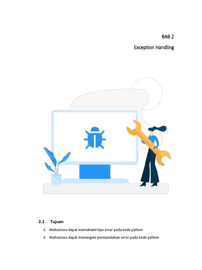 BAB 2 - Exception Handling | PDF | Teknologi & Rekayasa