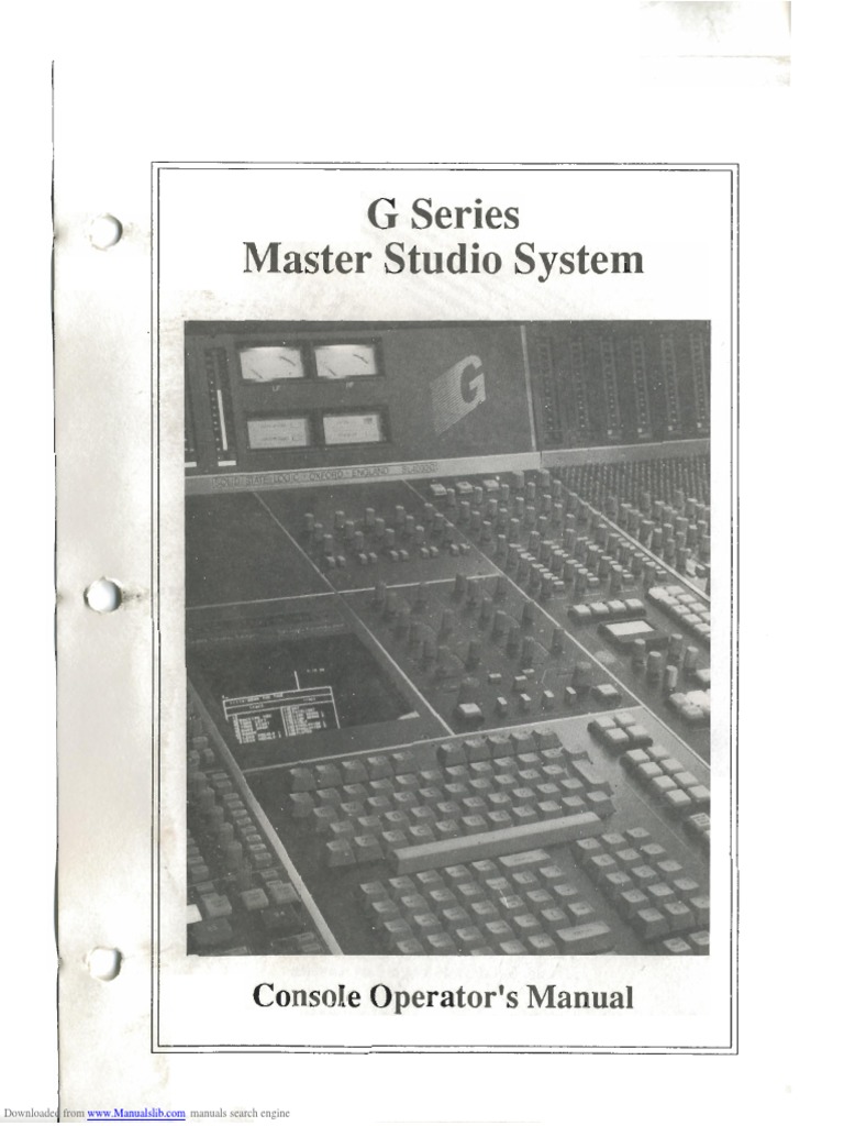 SL 4000 G Series MANUALE | PDF | Car Body Styles