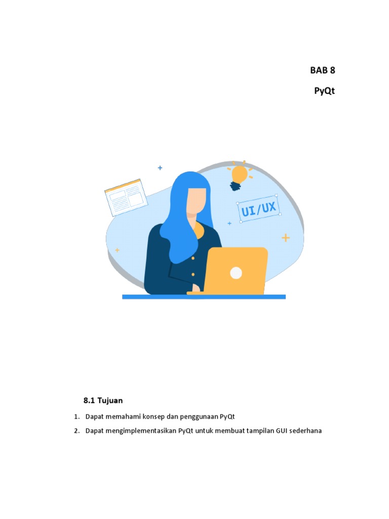BAB 8 - PyQt | PDF