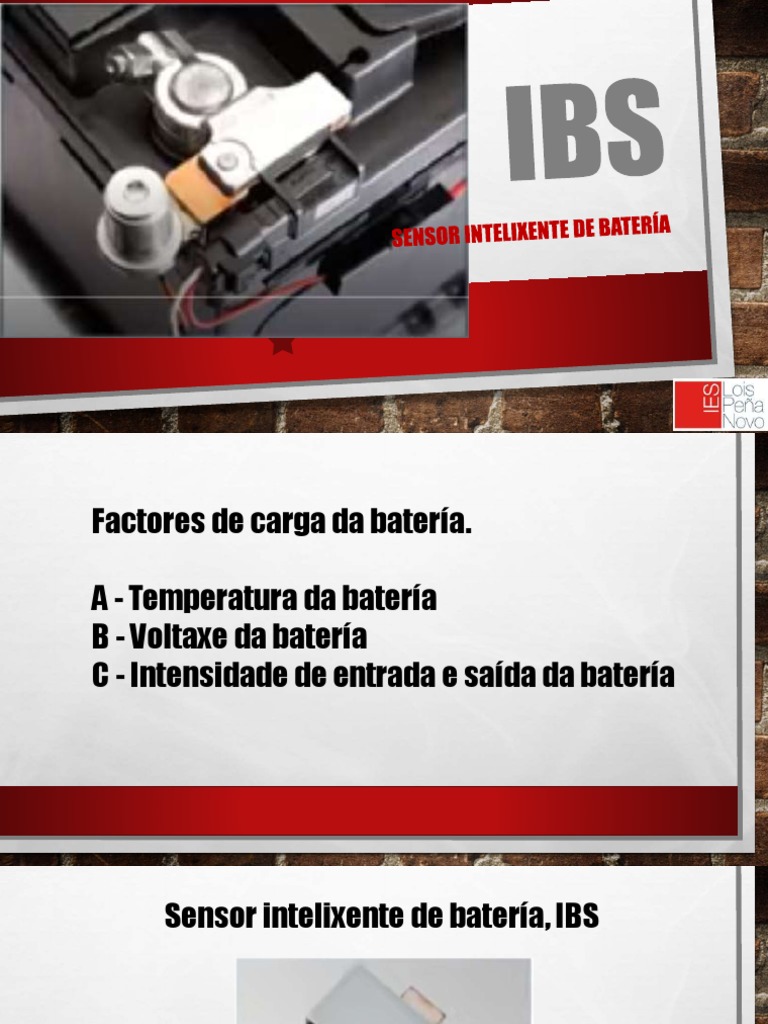Sensor Bateria IBS | PDF