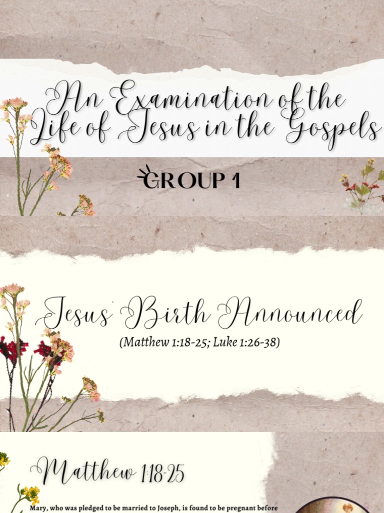 Group 1 Activity 2 | Download Free PDF | Jesus | Mary, Mother Of Jesus