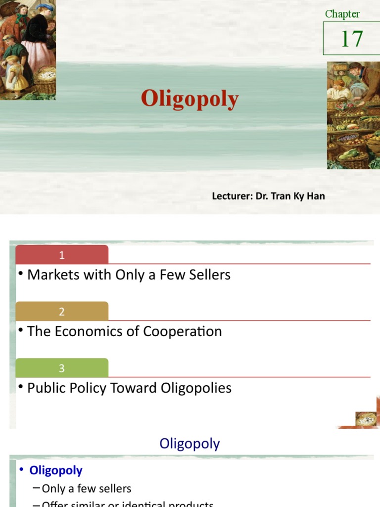 Chapter 17 - Oligopoly | Download Free PDF | Oligopoly | Monopoly Chapter 17 - Oligopoly | Download Free PDF | Oligopoly | Monopoly