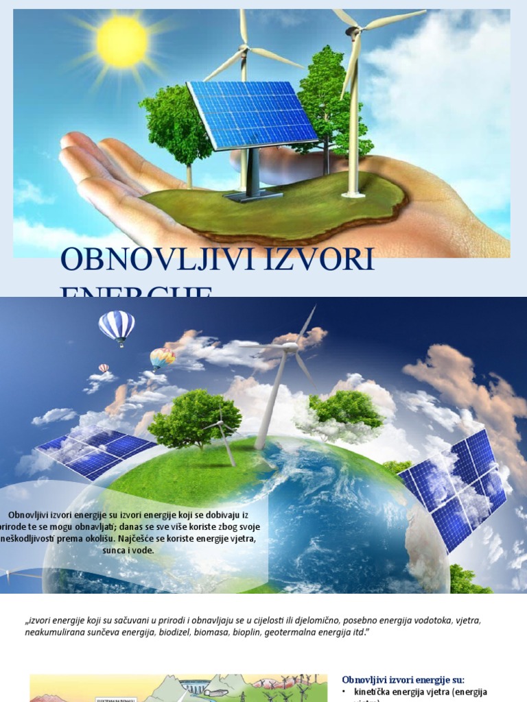 Obnovljivi Izvori Energije | PDF