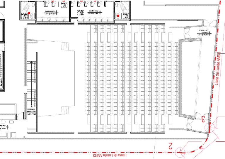 AUDITORIO PLANTA SEGUNDO PISO | PDF | Escalera