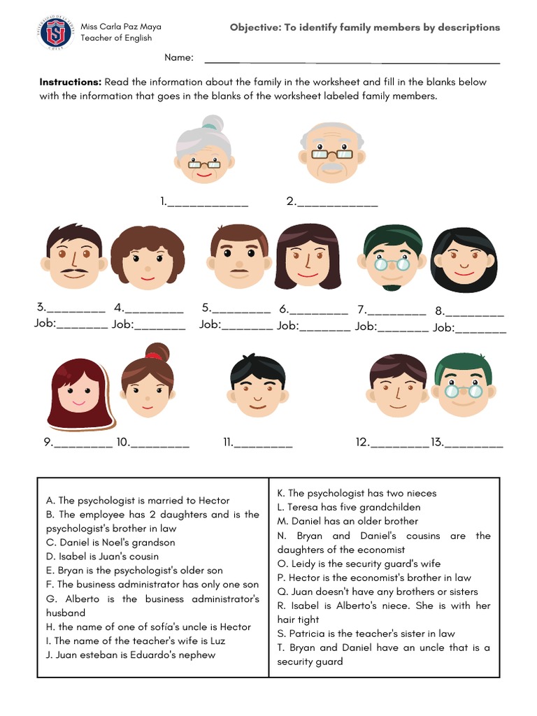 Family Tree Challenge | PDF