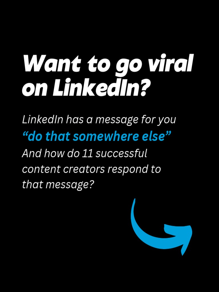 LinkedIn Changed It's Algorithm Against Virality | PDF | Linked In | Communication