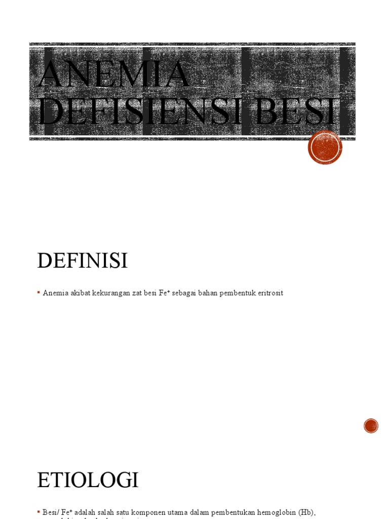 Anemia Defisiensi Besi | PDF