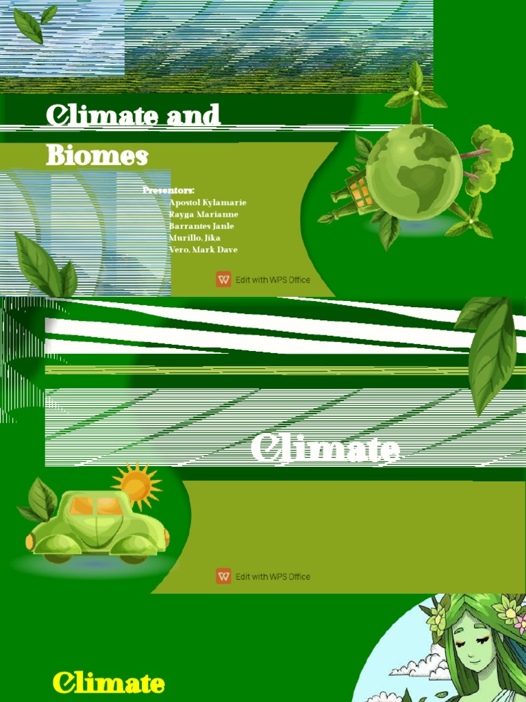 Climate and Biomes Report | PDF | Tropics | Forests