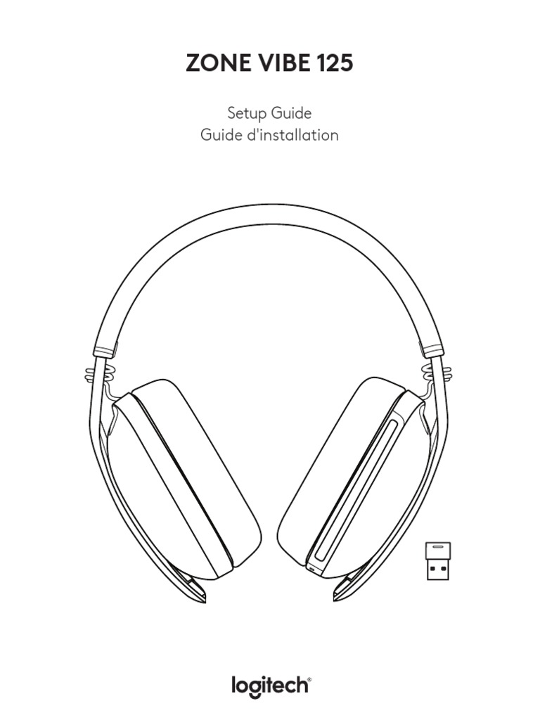 Logitech ZONE VIBE 125 | PDF | Headphones | Electronics