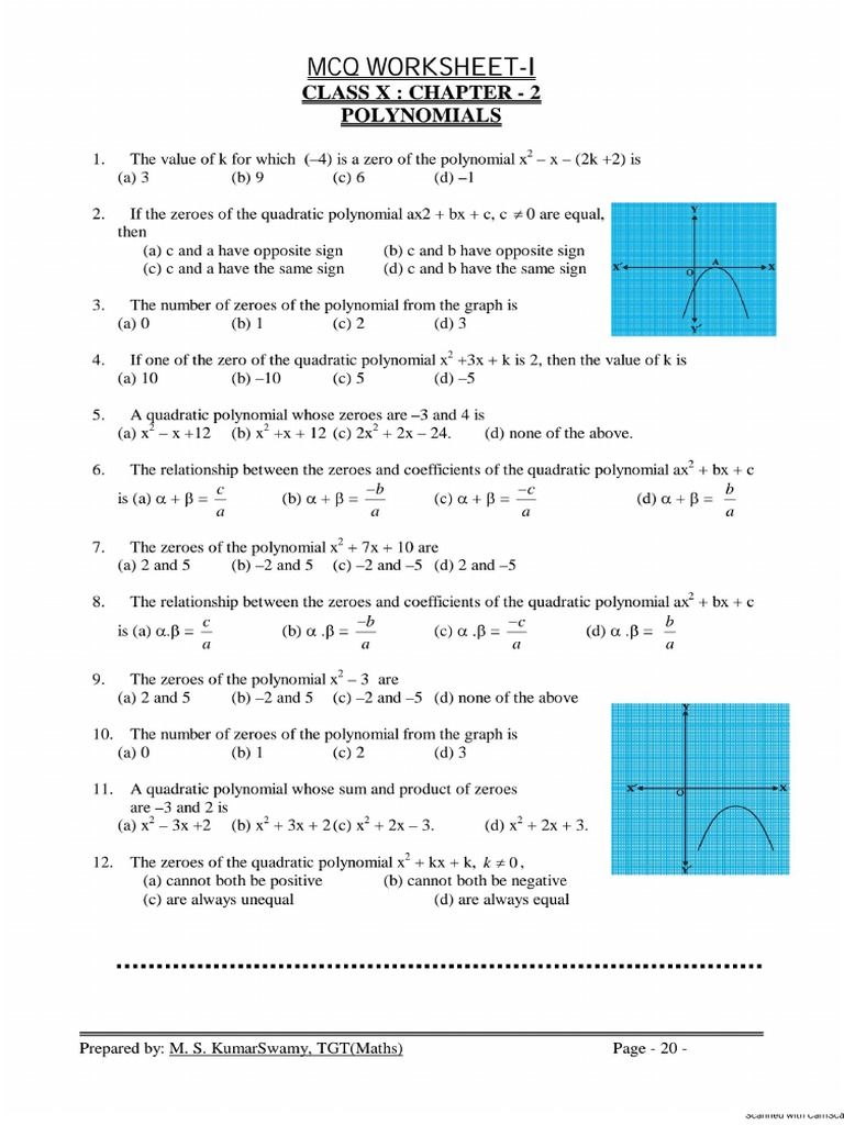 Maths Class X Question Bank (1) 1 | PDF