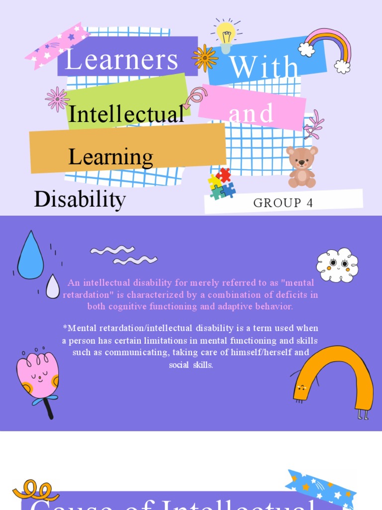 Learners With Intellectual and Learning Disability | PDF | Cerebral ...