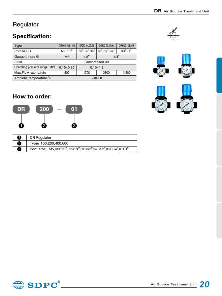 Regulador SDPC | PDF | Physical Quantities | Process Engineering