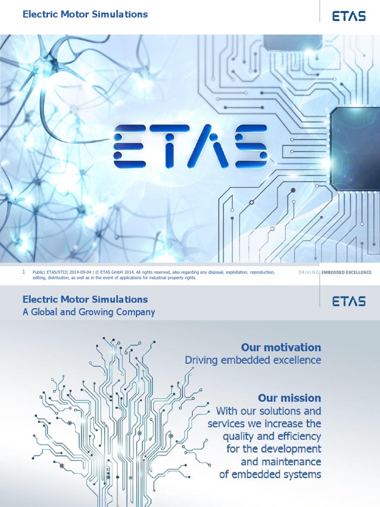 Electric Motor Simulations For Testing ECU Motor Control Algorithms ...