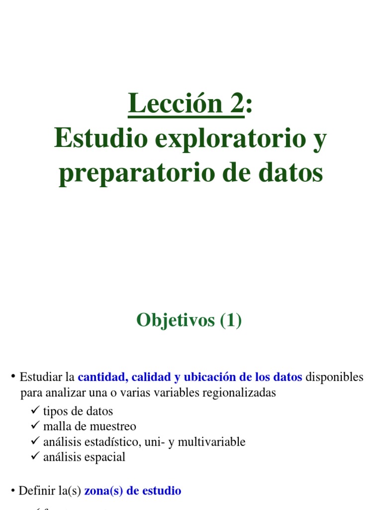 Análisis Exploratorio de Datos Geológicos | PDF | Distribución normal ...