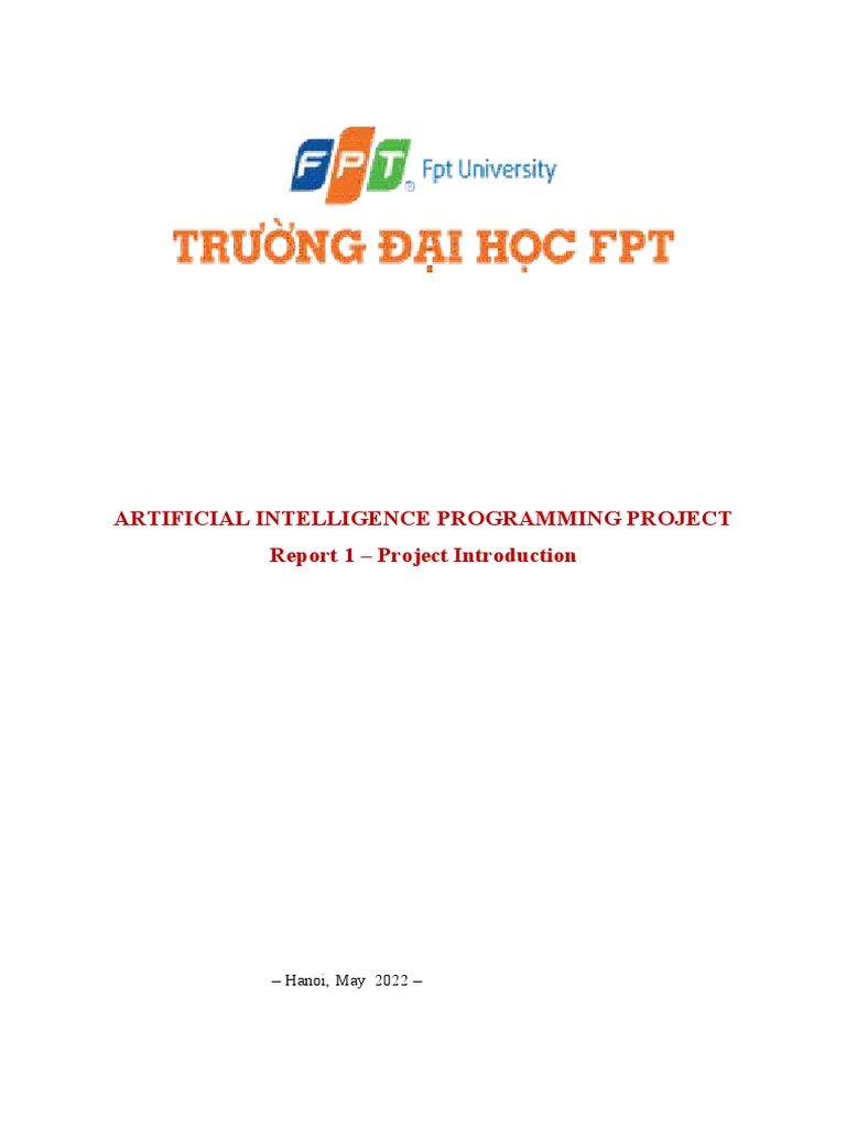 Report1 Project Introduction | PDF | Computer Vision | Machine Learning