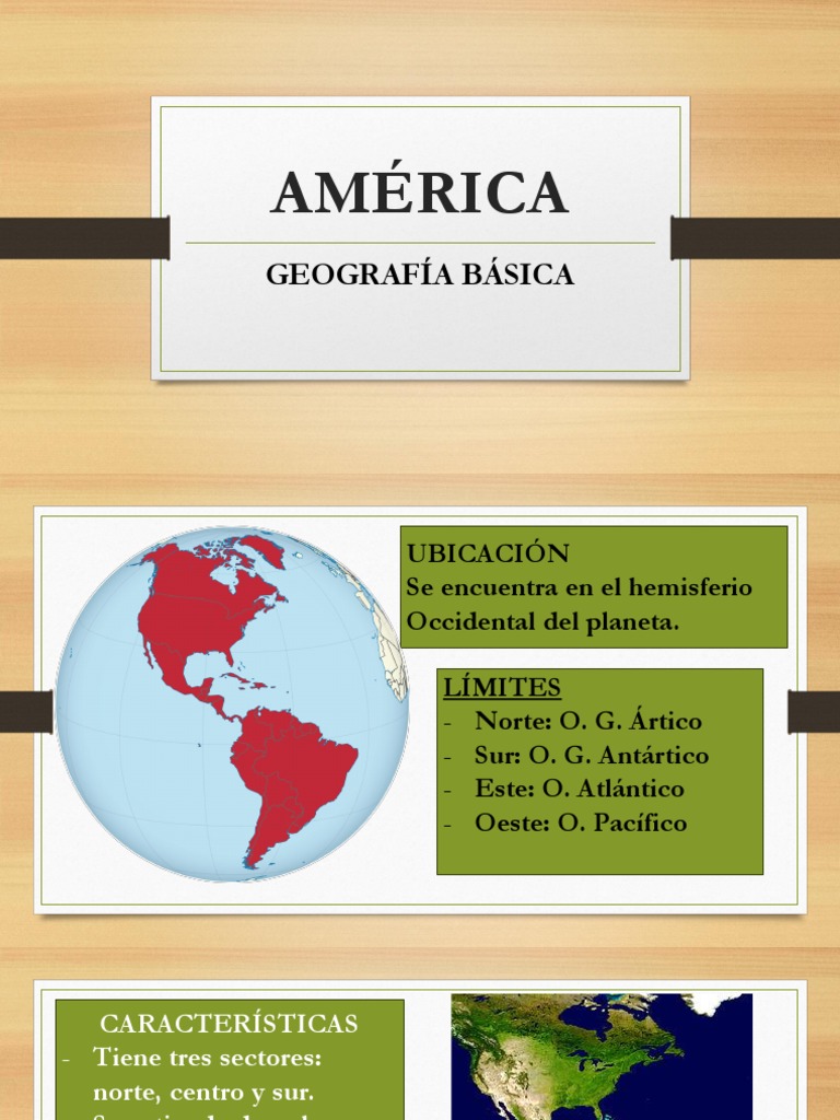 AMÉRICA - Geografía Básica | PDF